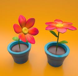 a cartoon flower 3D Models | Page 1 | STLFinder