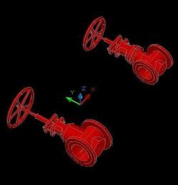 gate valve 3d model 【 STLFinder