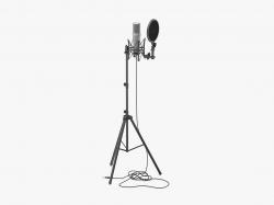 studio microphone with stand 3D Models | Page 1 | STLFinder