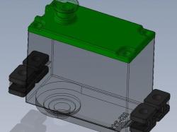Servo lower cover with extended axis 3D Models | Page 1 | STLFinder