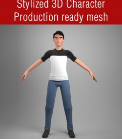 stylized character male 3D Models | Page 1 | STLFinder