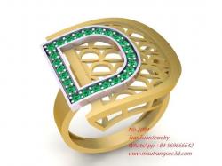 ring letter d 3d models 【 STLFinder