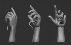 another monster hand test 3d models | Page 1 | STLFinder