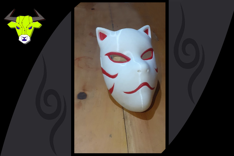 naruto anbu mask 3d models - BAMAX
