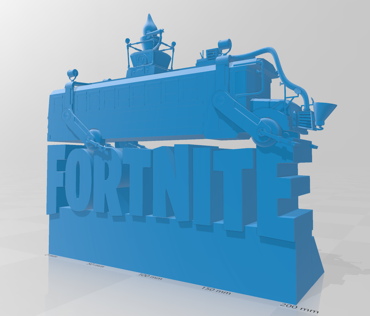 logo fortnite 3d models - BAMAX