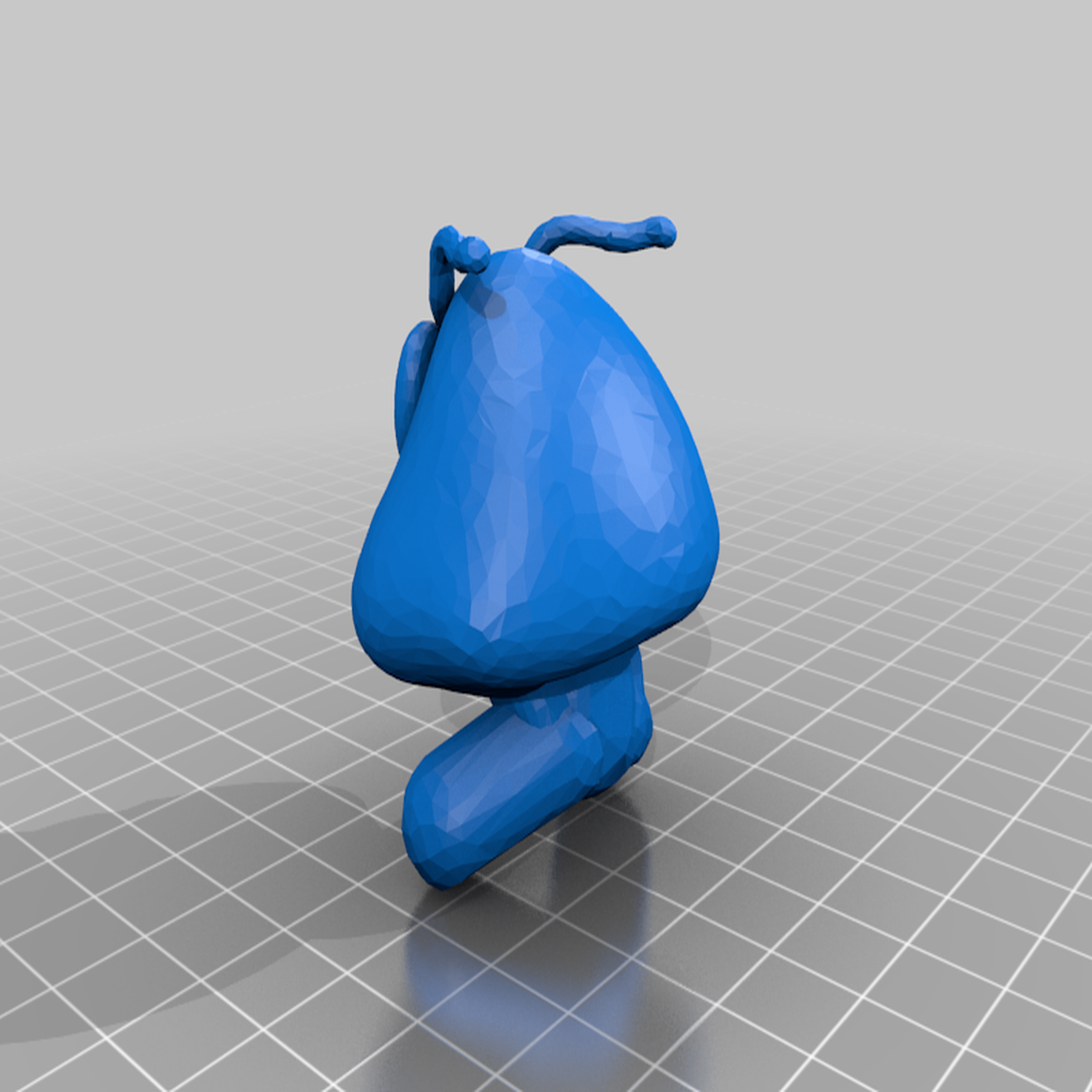 mario brown mushroom 3d models - BAMAX