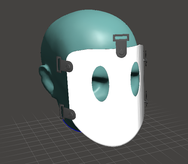 high rise invasion mask 3d models - BAMAX