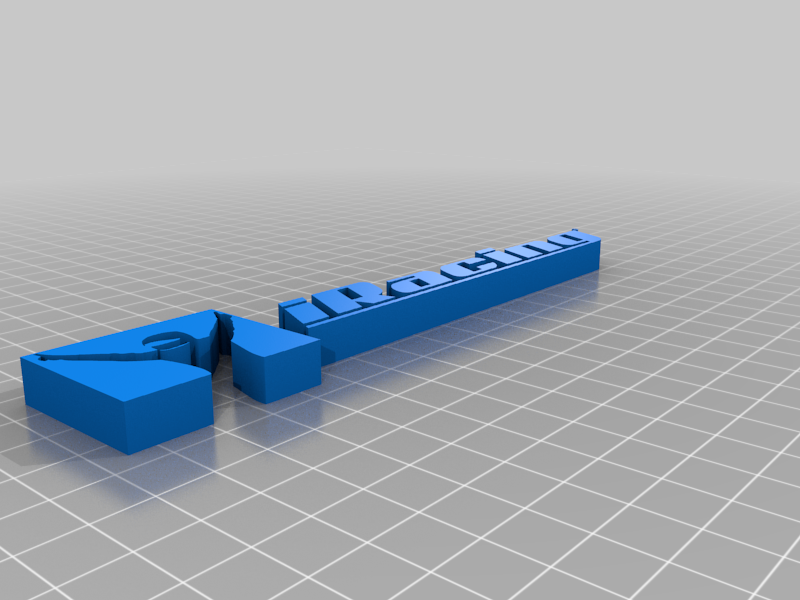 iracing logo 3d models - BAMAX