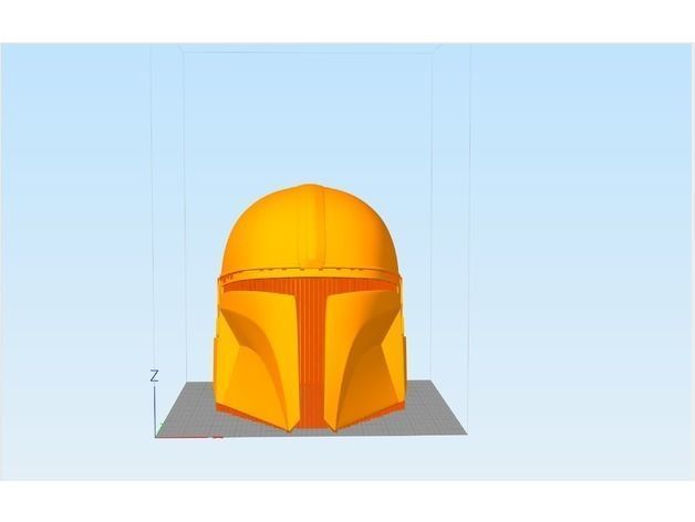3d printed mandalorian helmet 3d models - BAMAX