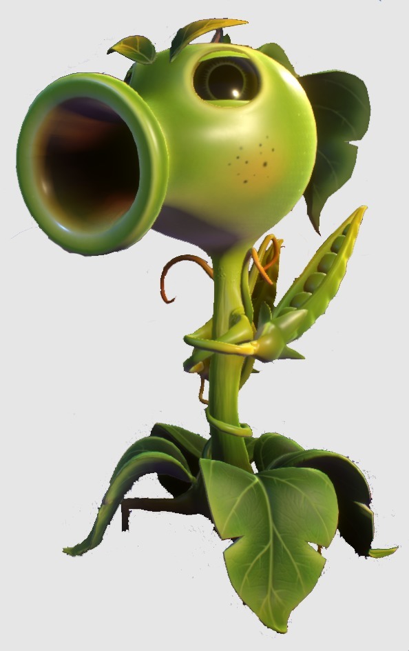 peashooter garden warfare 3d models - BAMAX