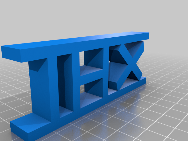 thx logo 3d models - BAMAX