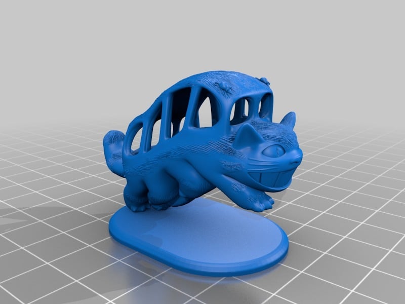 cat bus totoro 3d models - BAMAX