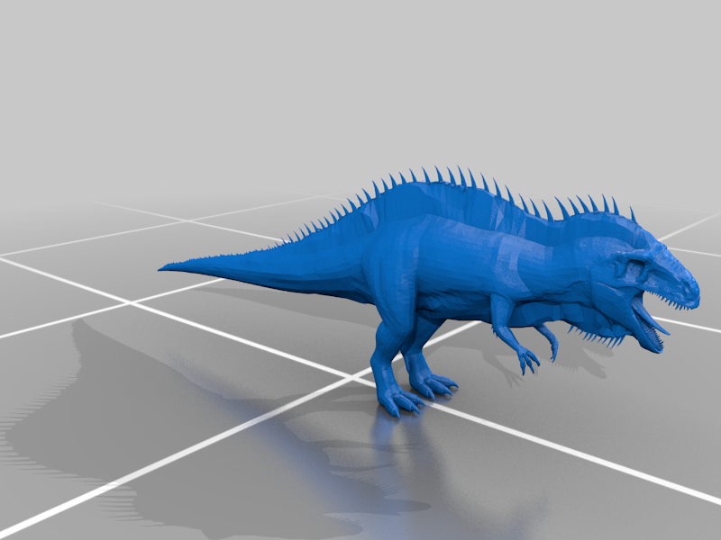 acrocanthosaurus ark 3d models - BAMAX