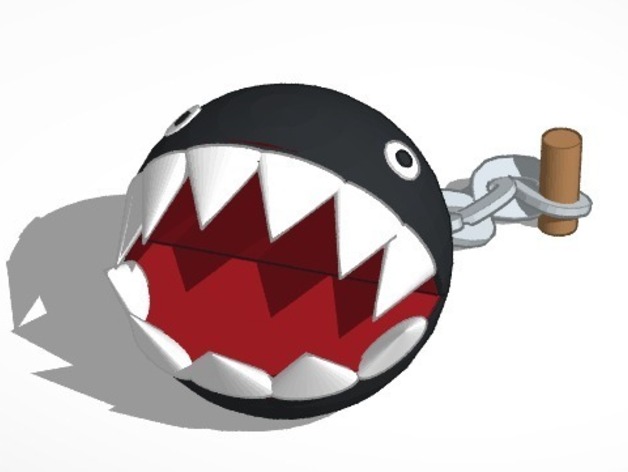 chomp chomp mario 3d models - BAMAX