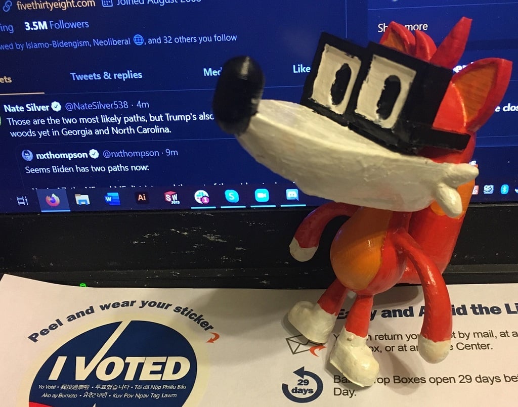 fivey fox 3d models - BAMAX