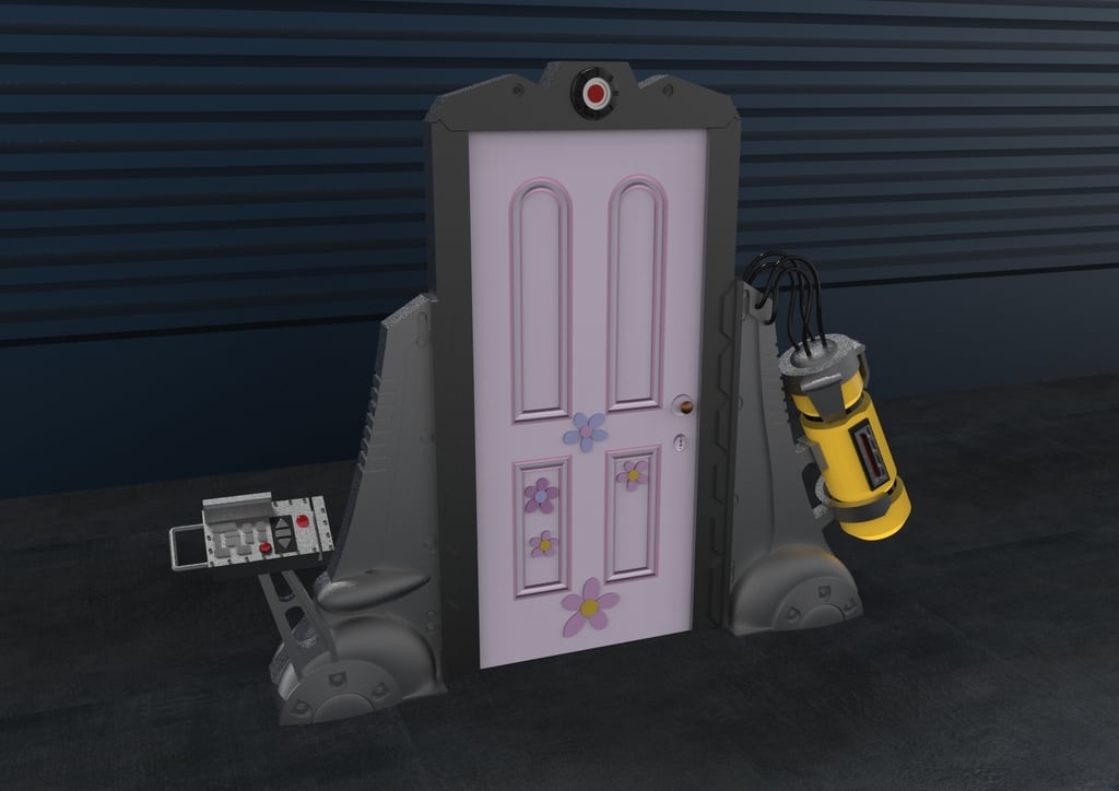 boo's door in monsters inc 3d models - BAMAX