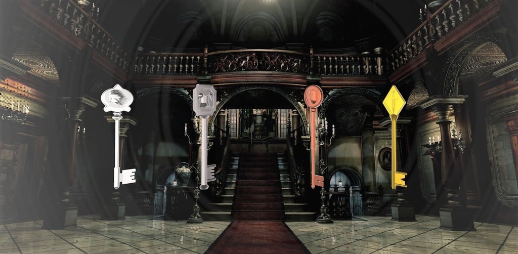 resident evil keys 3d models - BAMAX
