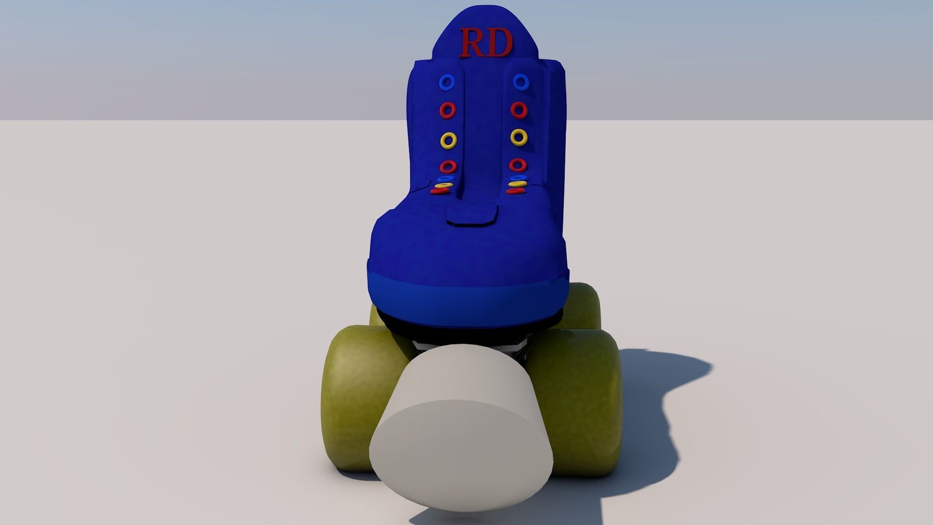 crocs roller skates 3d models - BAMAX