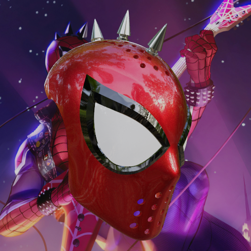 spider punk face 3d models - BAMAX