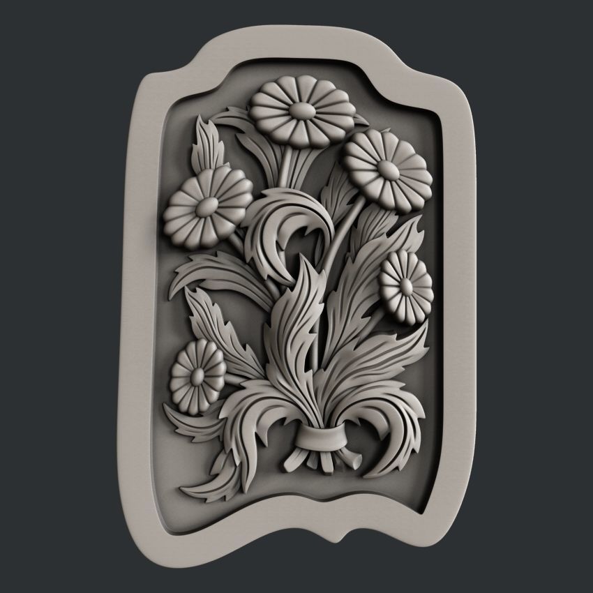 flower stl 3d models - BAMAX